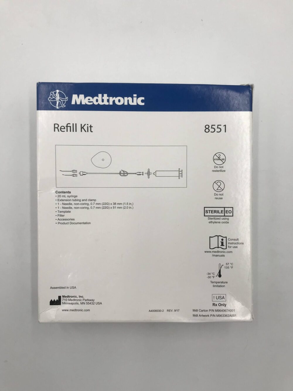 MEDTRONIC 8551 Refill Kit (X) - GB TECH USA