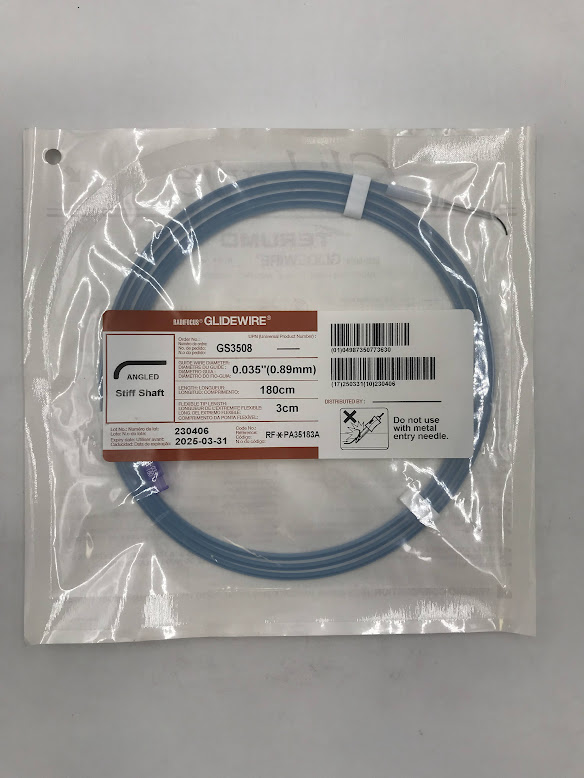 TERUMO GS3508 Radifocus Glidewire Angled Stiff Shaft 3cm x 180cm - GB ...