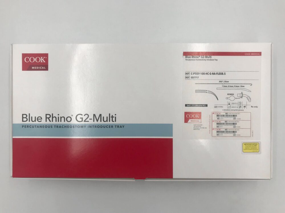 COOK G57717 Blue Rhino G2-Multi Percutaneous Tracheostomy Introducer ...