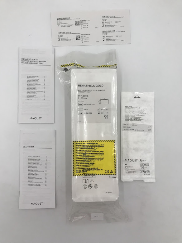 MAQUET M002020951120 Hemashield Gold Knitted Microvel Double Velour ...