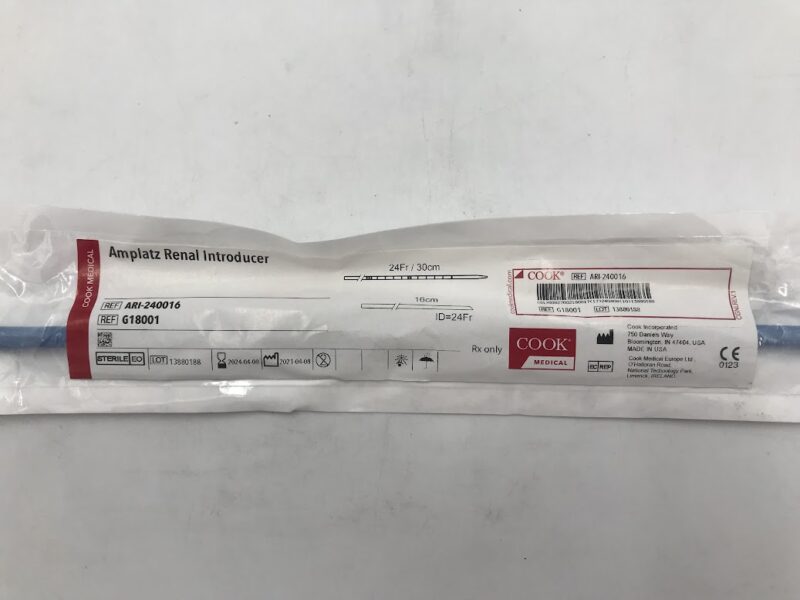 COOK G18001 Amplatz Renal Introducer 24Fr/30cm 16cm (X) - GB TECH USA