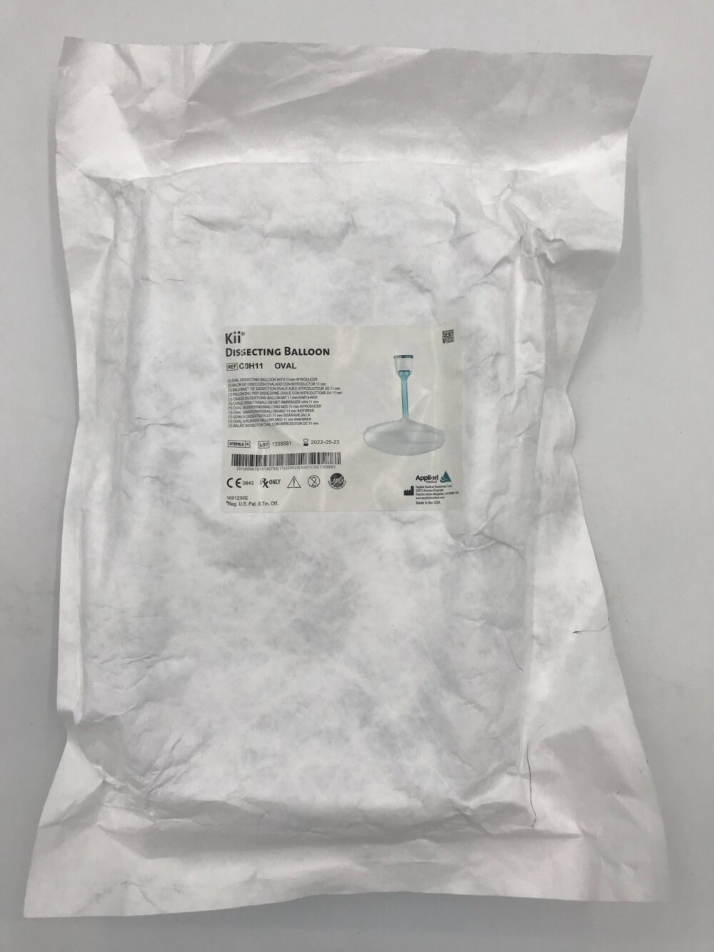 APPLIED MEDICAL C0H11 Kii Dissecting Balloon Oval w/ Introducer 11mm(X ...