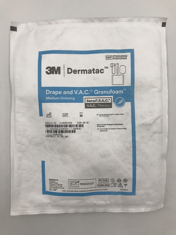 3M DTGF05PKM Drape and V.A.C. Granufoam Medium Dressing - GB TECH USA