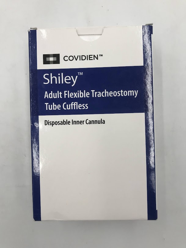 COVIDIEN 7UN80H Shiley Adult Flexible Tracheostomy Tube Cuffless ...