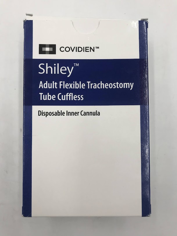 COVIDIEN 6UN75H Shiley Adult Flexible Tracheostomy Tube Cuffless ...