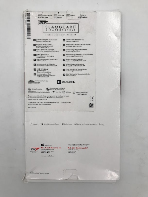 GORE 1BSGEC60A SeamGuard Bioabsorbable Staple Line Reinforcement (X ...