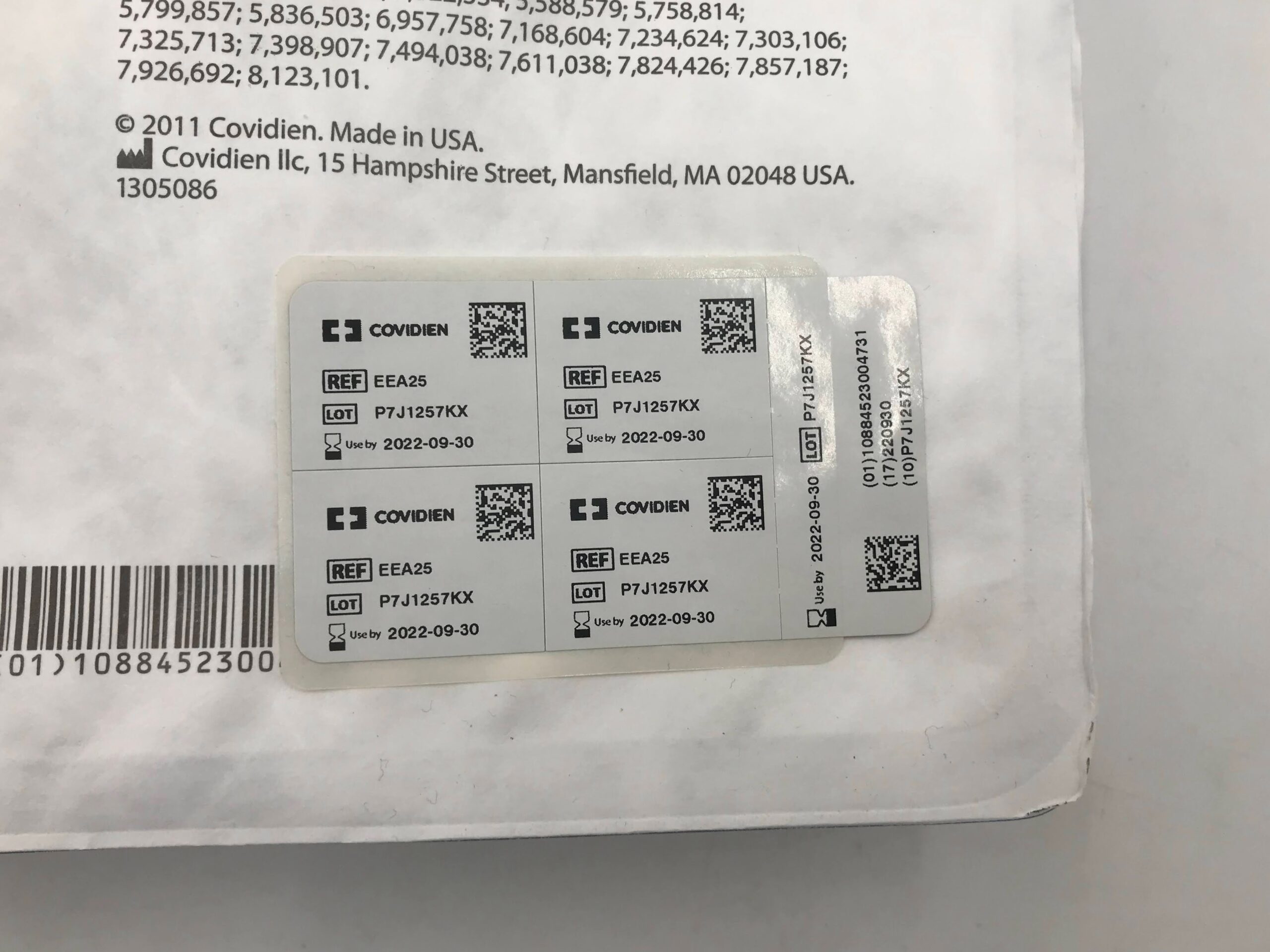 COVIDIEN EEA25 EEA Auto Suture Circular Stapler w/ DST Series ...