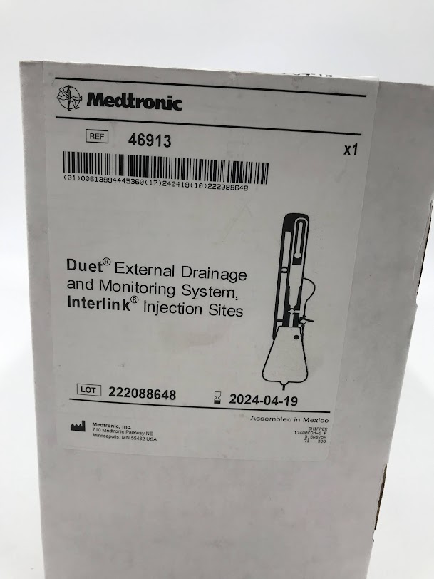 MEDTRONIC 46913 Duet External Drainage and Monitoring System Interlink ...