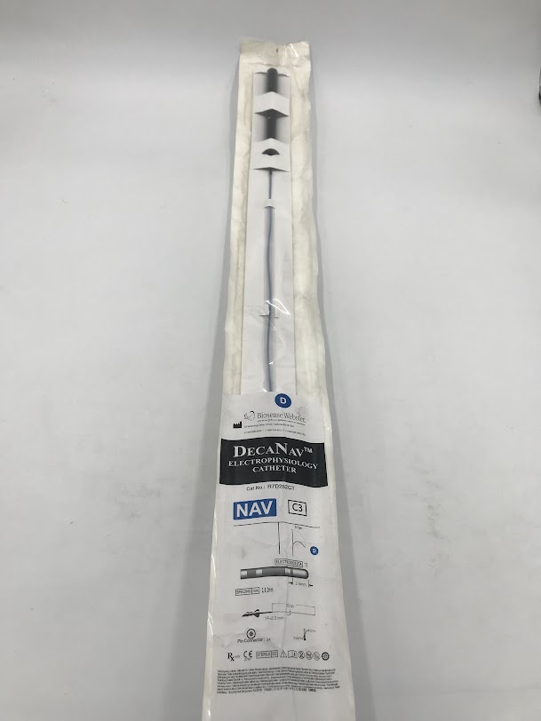 BIOSENSE WEBSTER R7D282CT DecaNav Electrophysiology Catheter NAV C3 7F ...