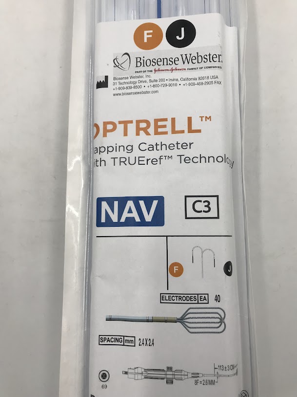 BIOSENSE WEBSTER D142902 Optrell Mapping Catheter w/TRUEref Technology ...