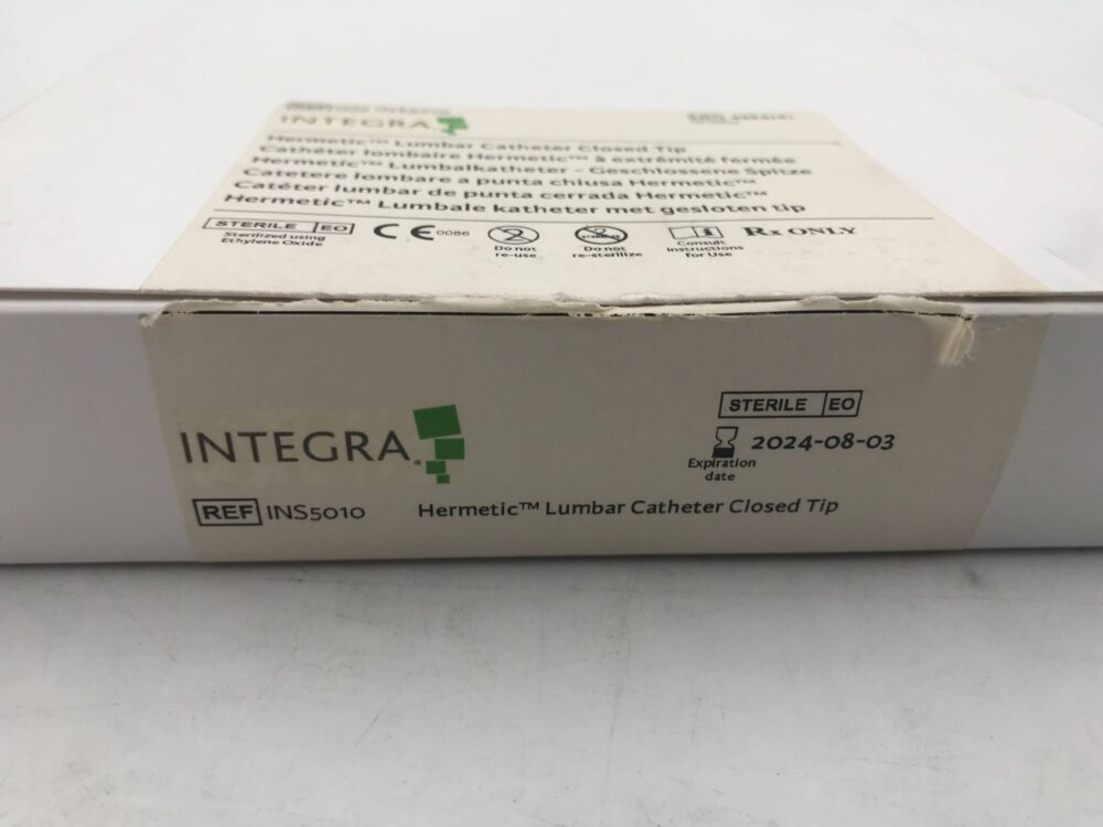 INTEGRA INS5010 Hermetic Lumbar Catheter Closed Tip (X) – GB TECH USA