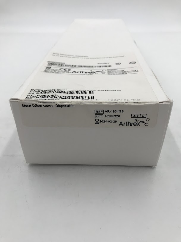 ARTHREX AR-1934GS Metal Offset Guide Disposable (5/Box) (X) – GB TECH USA