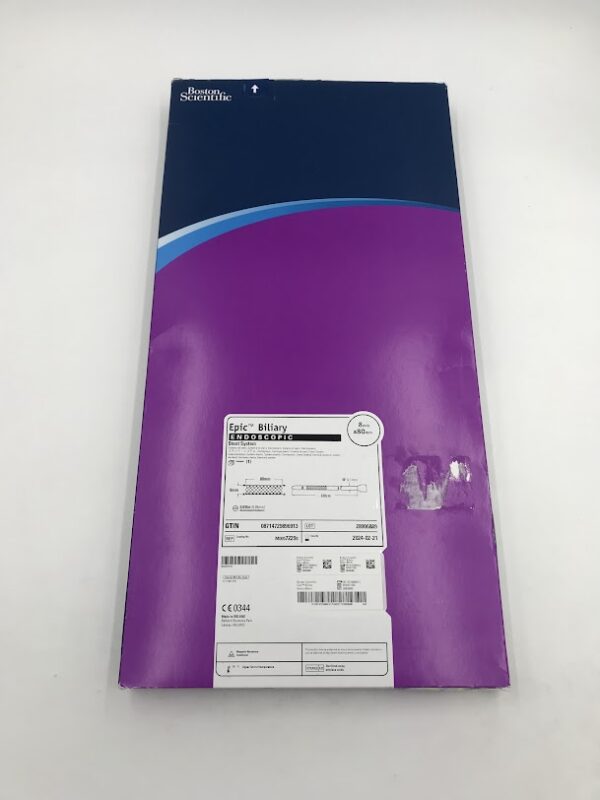 BOSTON SCIENTIFIC 7229 Epic Biliary Endoscopic Stent System 8mm x 80mm ...